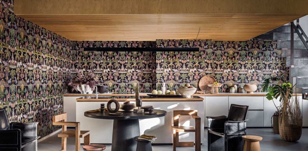 Kitchen wallpaper ideas: modern ideas to bring colour and pattern to ...